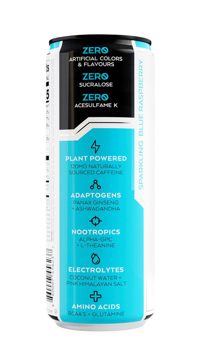 Blue Nova Plant Based Energy Drink | Sugar Free | Focus Fuel – Exponent ...
